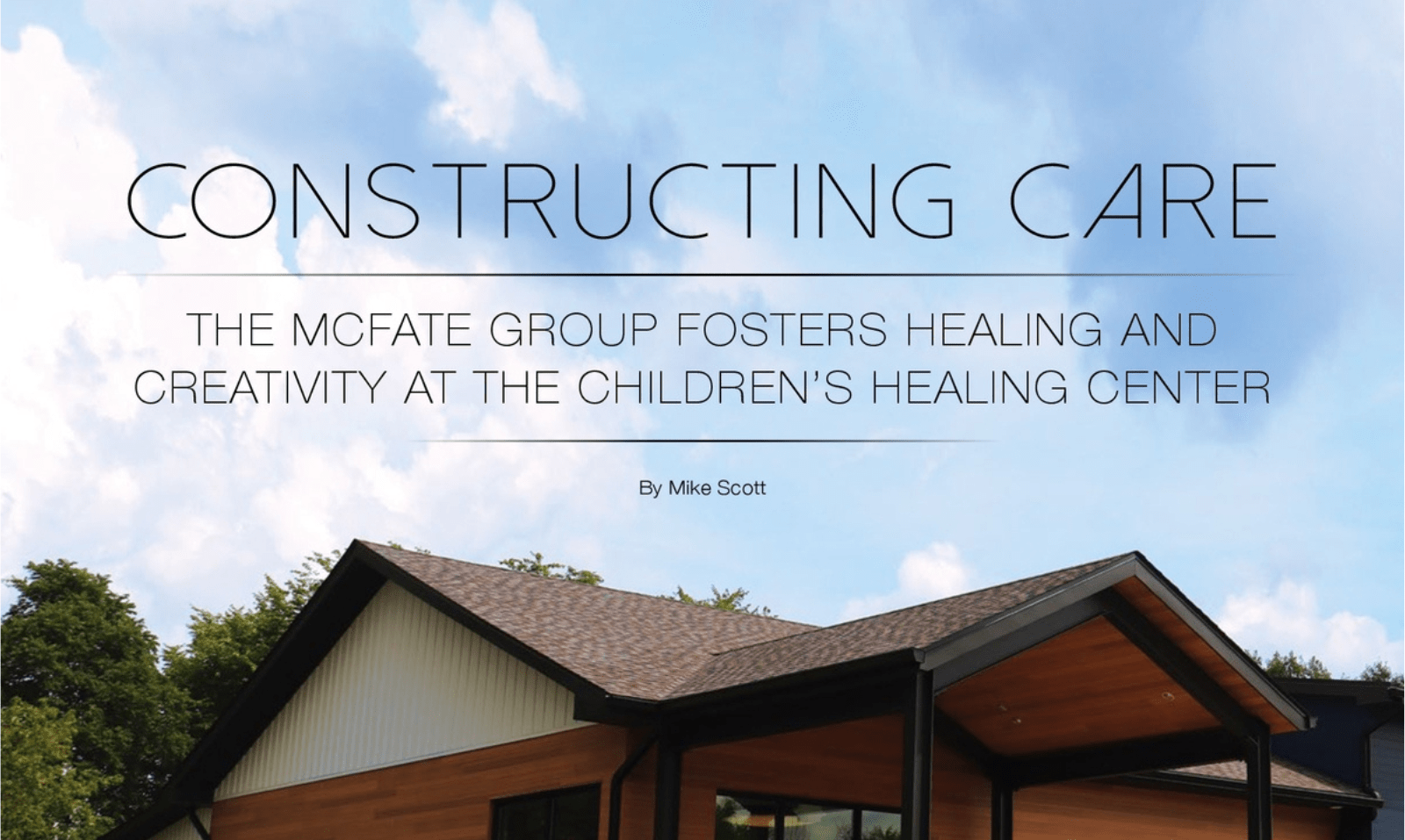 Children's Healing Center Recognized By AIA + CAM Magazine